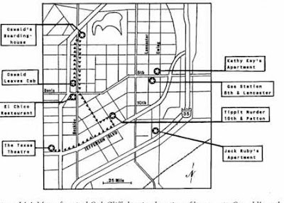 JFKcountercoup: Oak Cliff Map